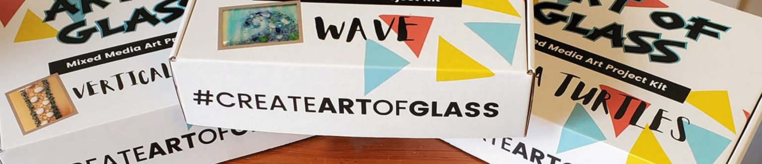 Mixed Media Art Project Kits by Art of Glass on St. George Island, FL